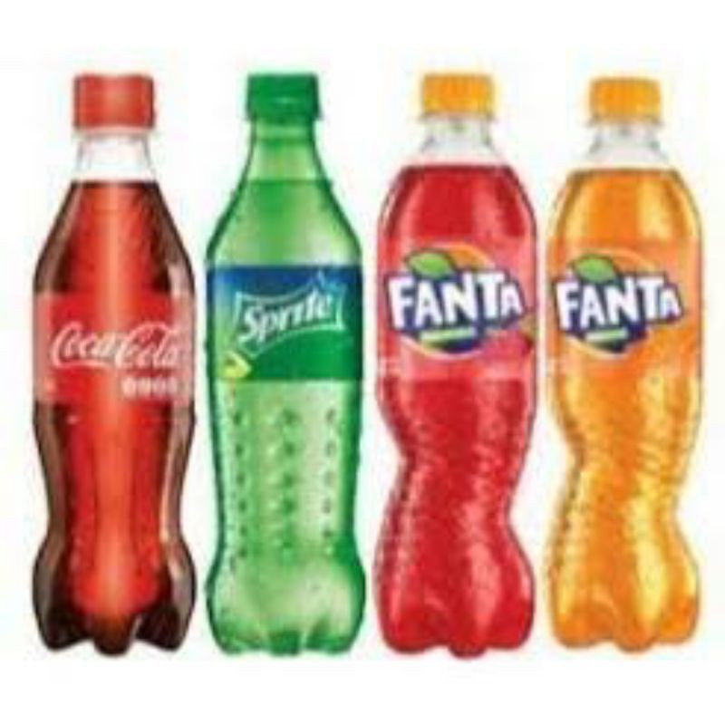 Jual COCA COLA FANTA SPRITE BOTOL 350 ML / MINUMAN INSTAN SODA SEGAR ...