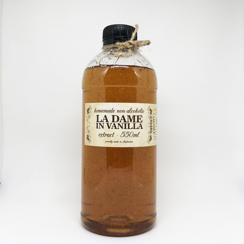 Jual La Dame in Vanilla Halal Vanilla Extract 550ml | Shopee Indonesia