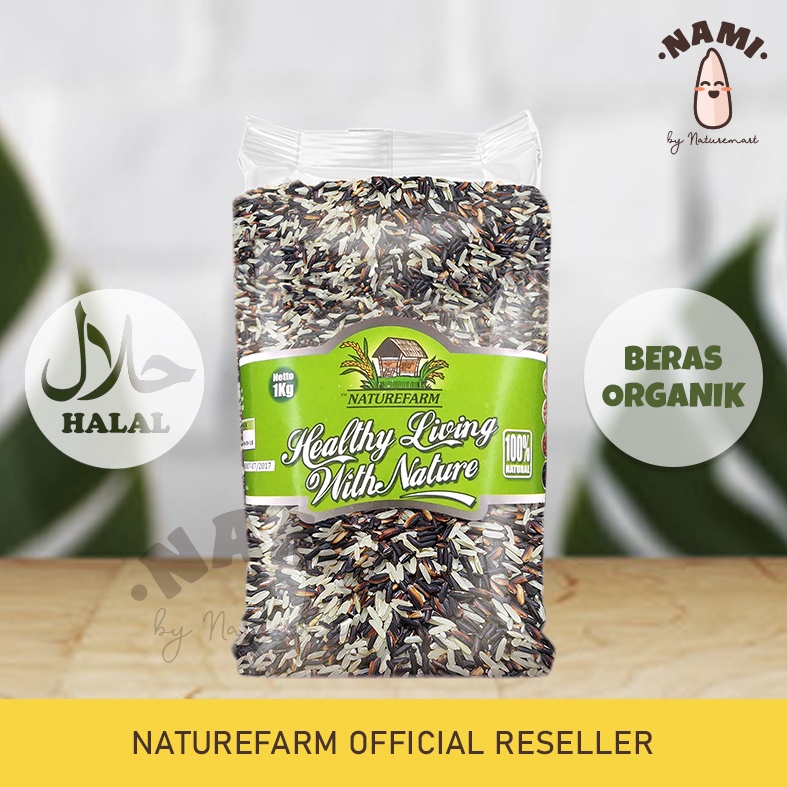 Jual Beras Mix Organik Naturefarm | Shopee Indonesia