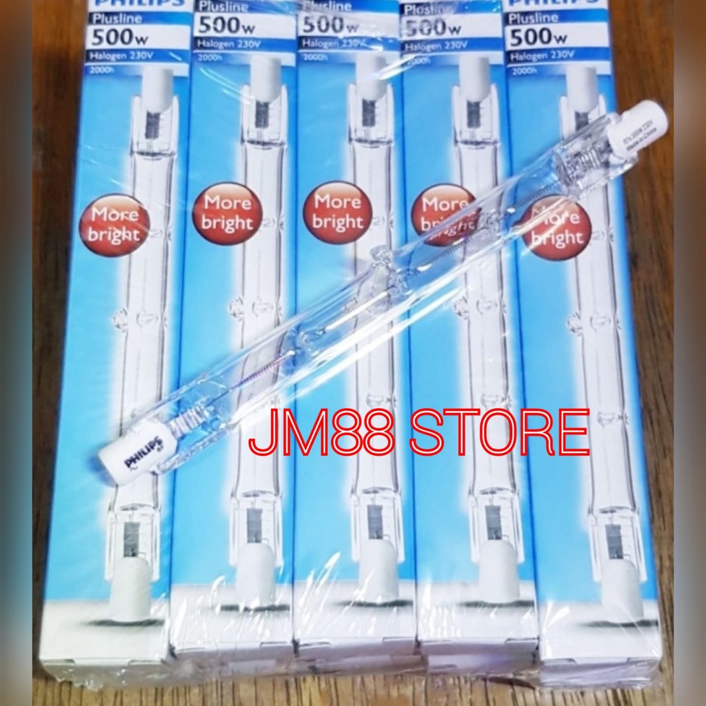 Jual BOHLAM HALOGEN 500 WATT / PHILLIPS | Shopee Indonesia