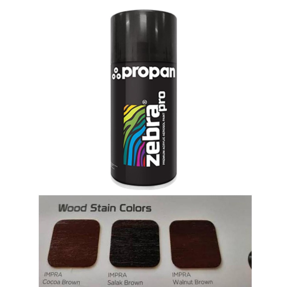 Jual pilok pilox cat semprot propan 300ml zebra pro wood stain colors ...