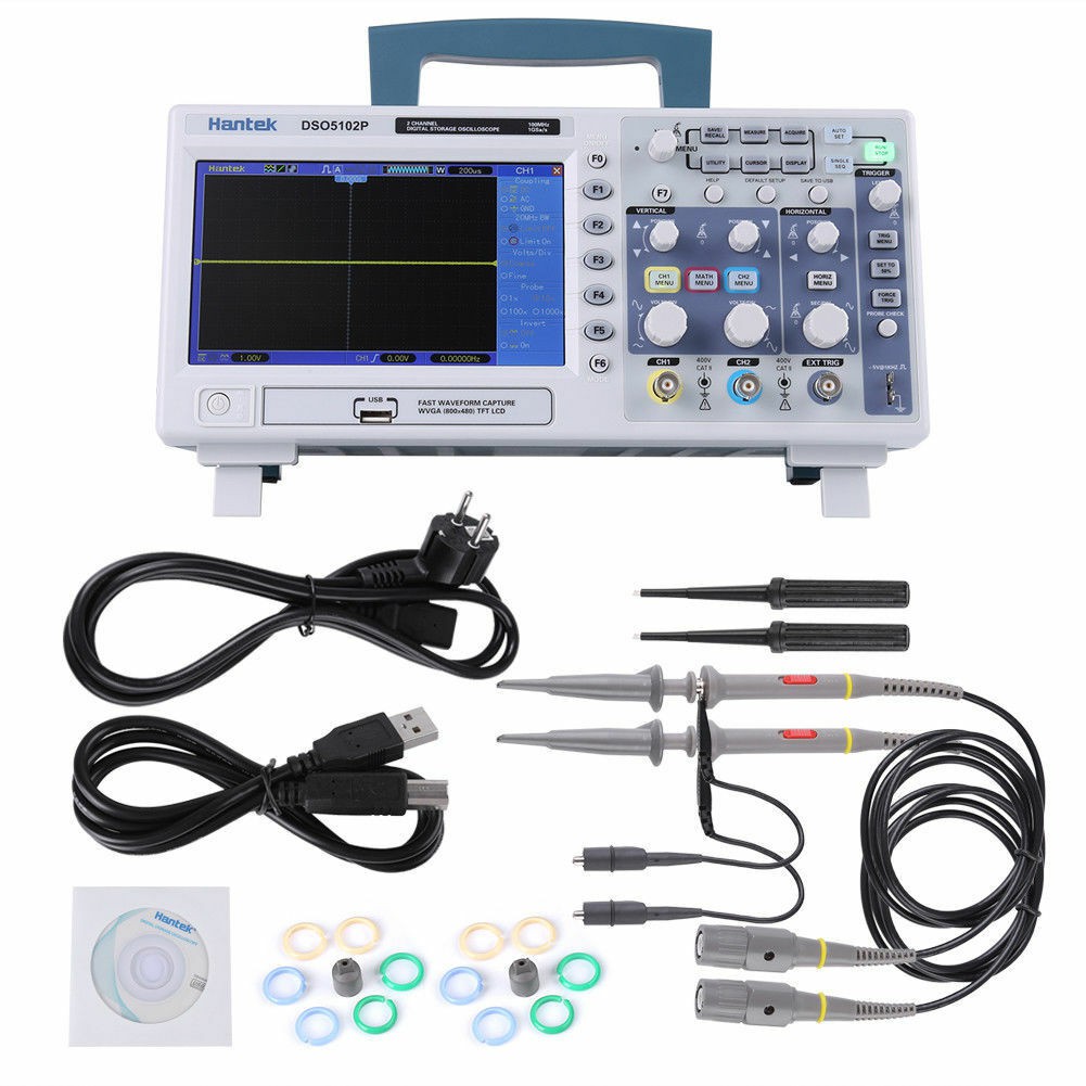 Jual Digital Storage Oscilloscope DSO Hantek DSO5102P Osiloskop ...