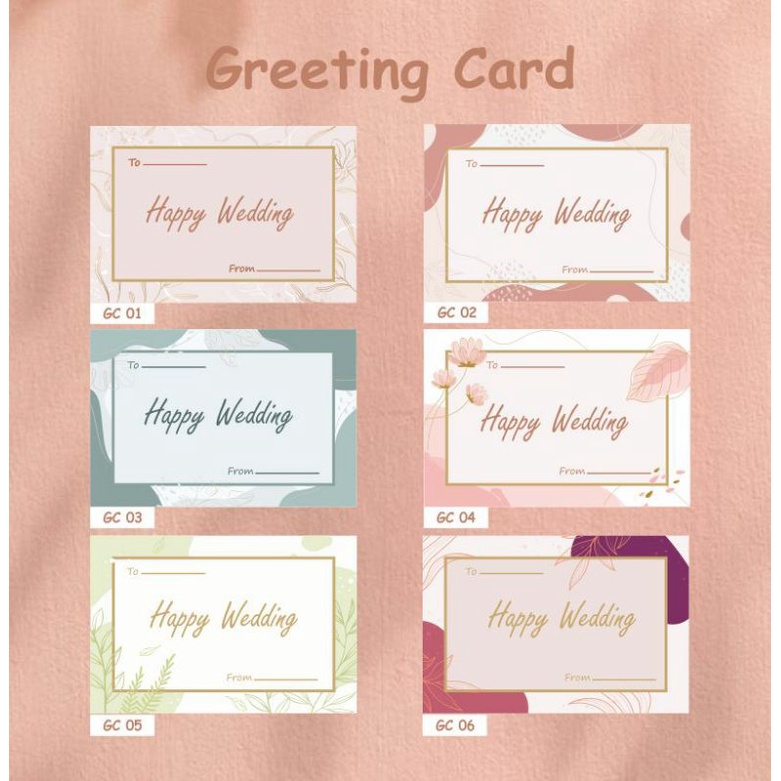 Jual KARTU UCAPAN | GIFT CARD | GRETTING CARD CUSTOM TULISAN | Shopee ...