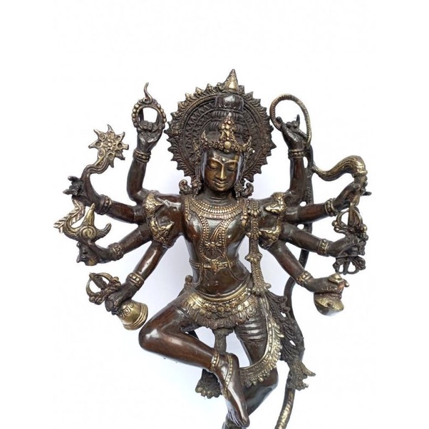 Jual Patung Dewa Krishna 8 Tangan / 8 Armed Of Lord Krishna Statue 26 ...