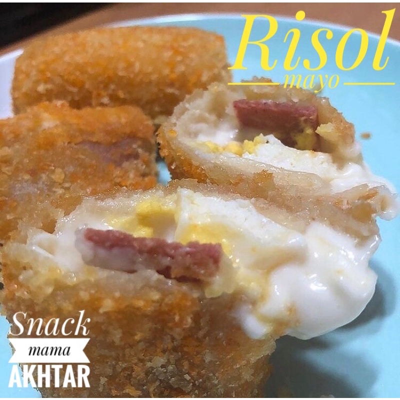 Jual risol mayo frozen isi telor smoked beef mayo 100% (isi 10)original ...