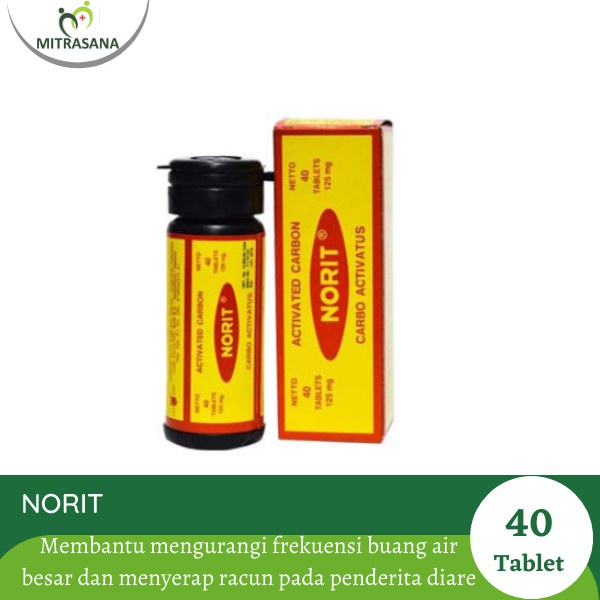 Jual Norit 40 tablet | Shopee Indonesia