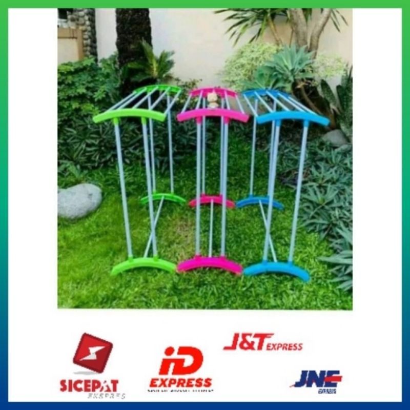 Jual Jemuran Handuk Dyinamic/ Jemuran Anduk 4 Kaki | Shopee Indonesia