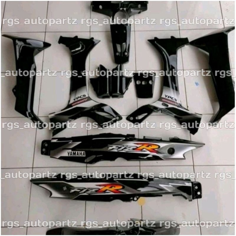 Jual cover body full set fiz r fizr full body halus hitam 2001 2002 ...