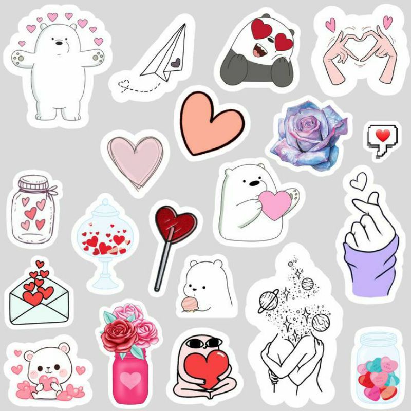 Jual STICKER AESTHETIC STIKER TUMBLR AESTHETIC STICKER CASE STICKER ...