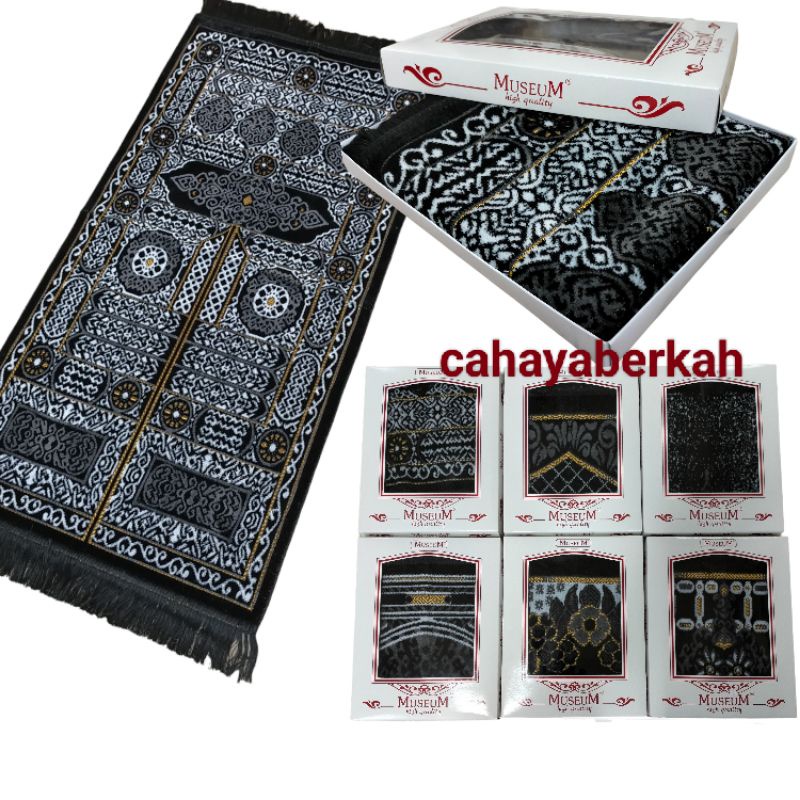 Jual sajadah midi kemasan box terbaru black edition | Shopee Indonesia