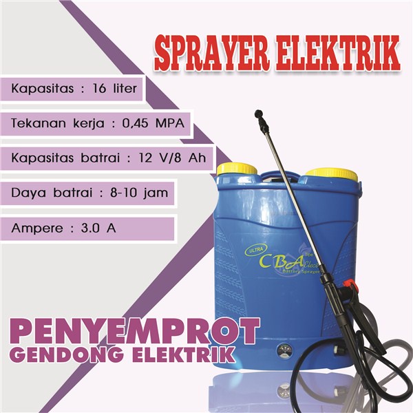 Jual Sprayer Elektrik untuk disinfektan,Menyemprotkan Pupuk Cair,Hama ...