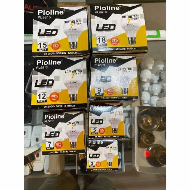 Jual LAMPU LED BULB MURAH ALL MEREK 3W/5W/10W | Shopee Indonesia