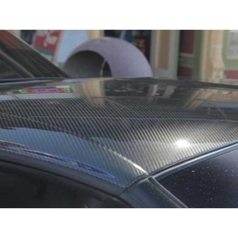 Jual stiker carbon 6D lebar 152cm stiker vinil untuk kap bamper body ...