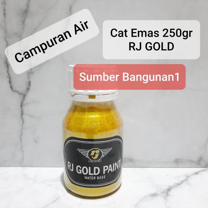 Jual CAT SEMPROT RJ PAINT GOLD CAT EMAS LIS GYPSUM | Shopee Indonesia