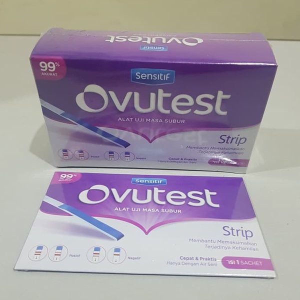 Jual Ovutest Strip Alat Uji Masa Subur Original (Privasi Aman) | Shopee ...