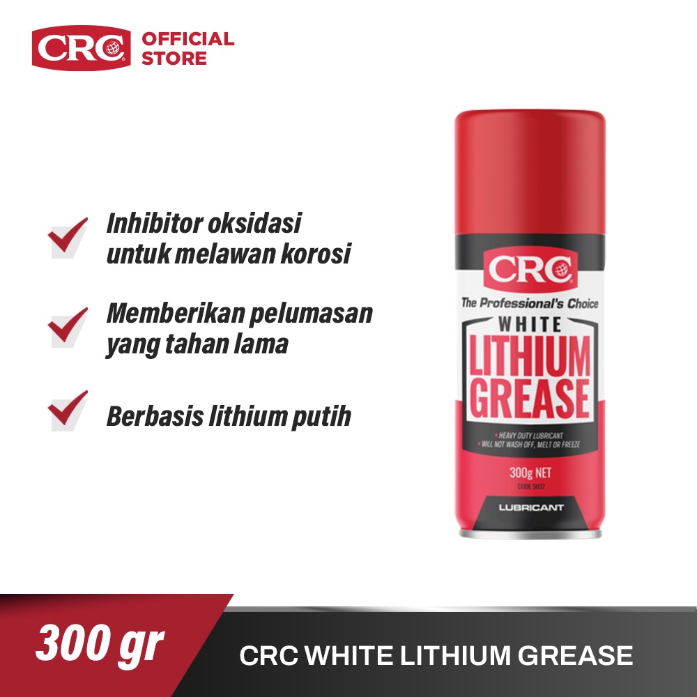 Jual CRC White Lithium grease - 5037 | Shopee Indonesia