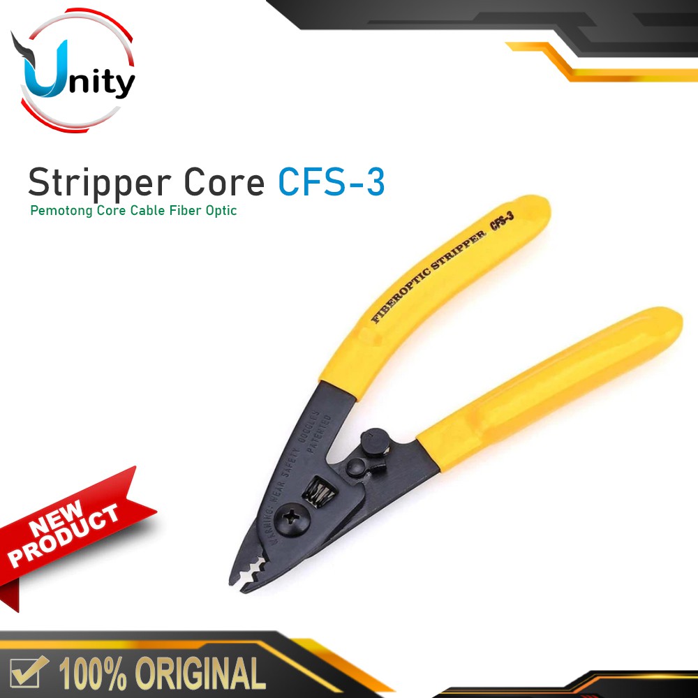 Jual Stripper Fiber Optik Ori Stripper CFS 3 Core Pemotong Kabel Fiber ...