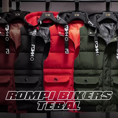 Jual rompi motor / biker / bikers / rompi anti air / rompi vest / tehan ...