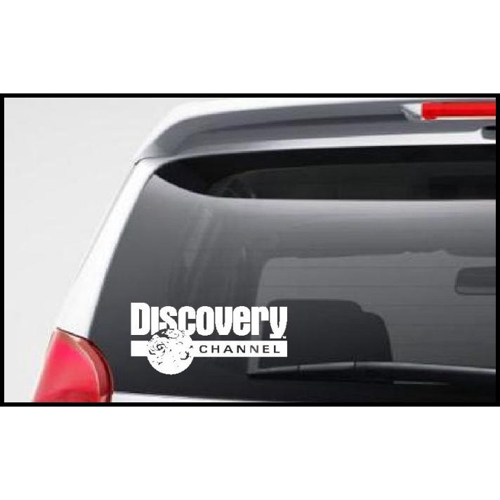 Jual Aksesoris Mobil Stiker Discovery Channel Logo Tv Kaca Body Car ...