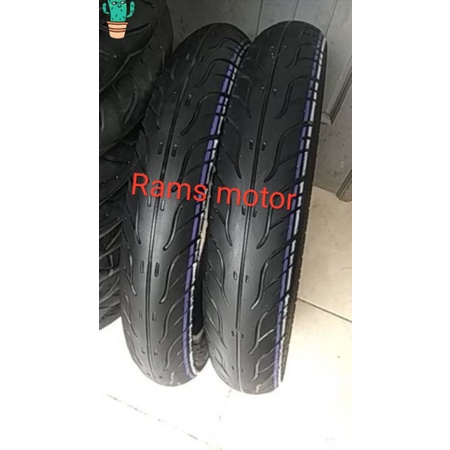 Jual Ban sepasang Honda beat tubeless depan 80/90 belakang 90/90 ring ...