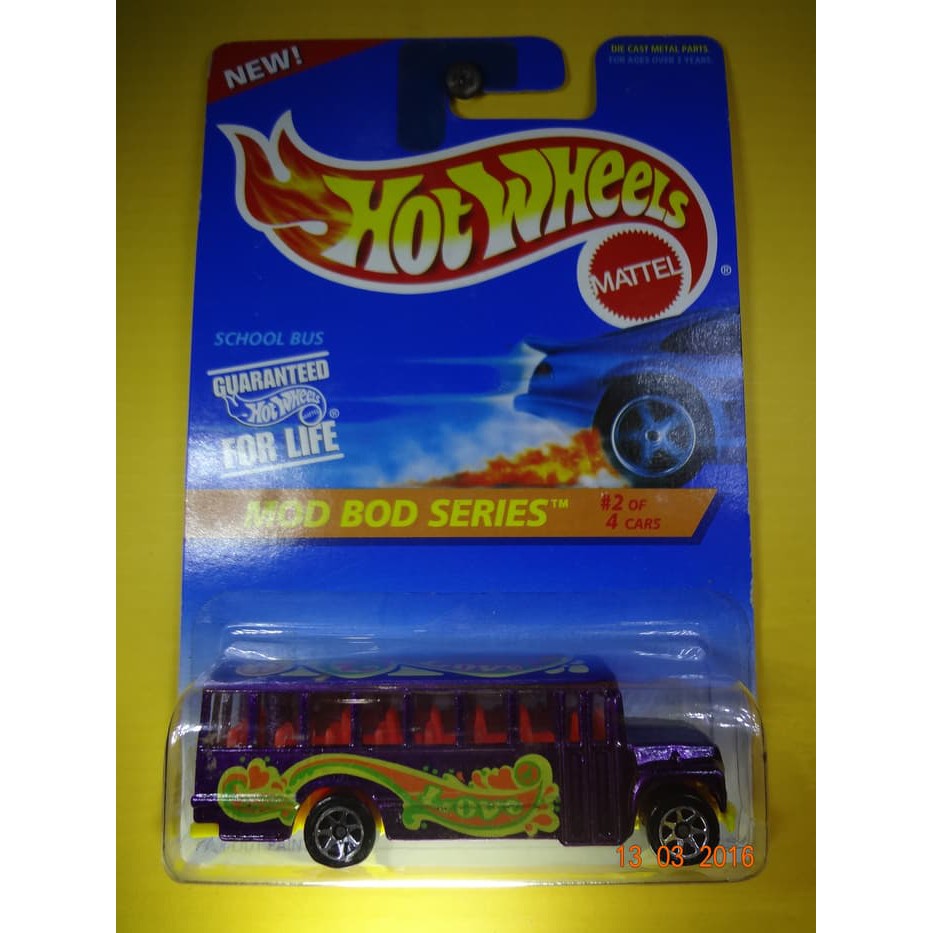 Jual Hot Wheels Mod Bod Series School Bus | Shopee Indonesia