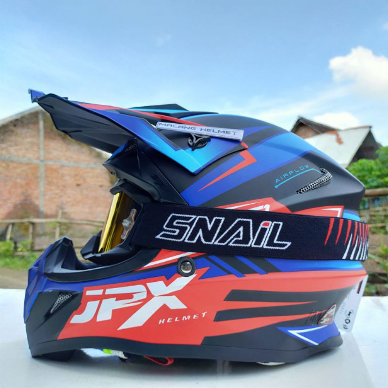 Jual Helm Cross JPX X36 Black ORIGINAL | Shopee Indonesia