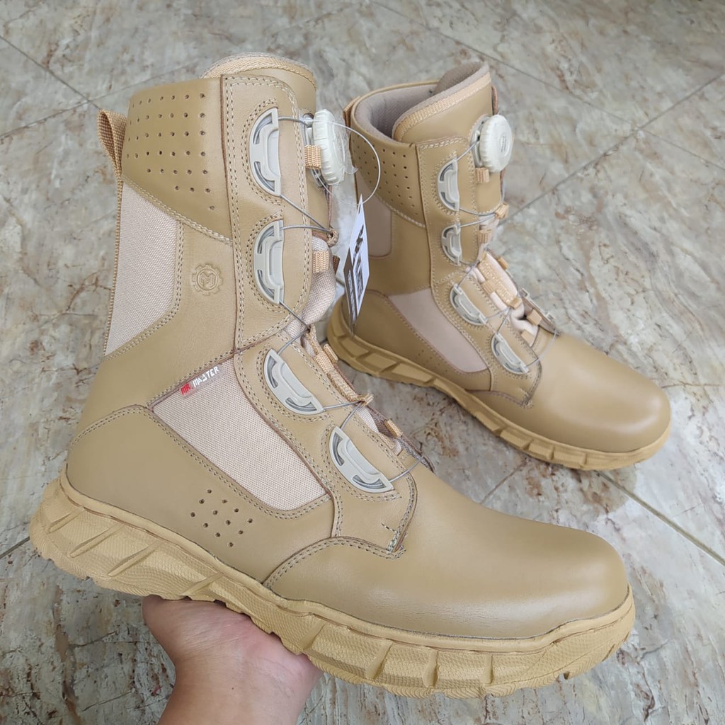 Jual Sepatu Pdl Tali Putar Cream Gurun Dan Hitam Kulit Sapi Asli Merk ...