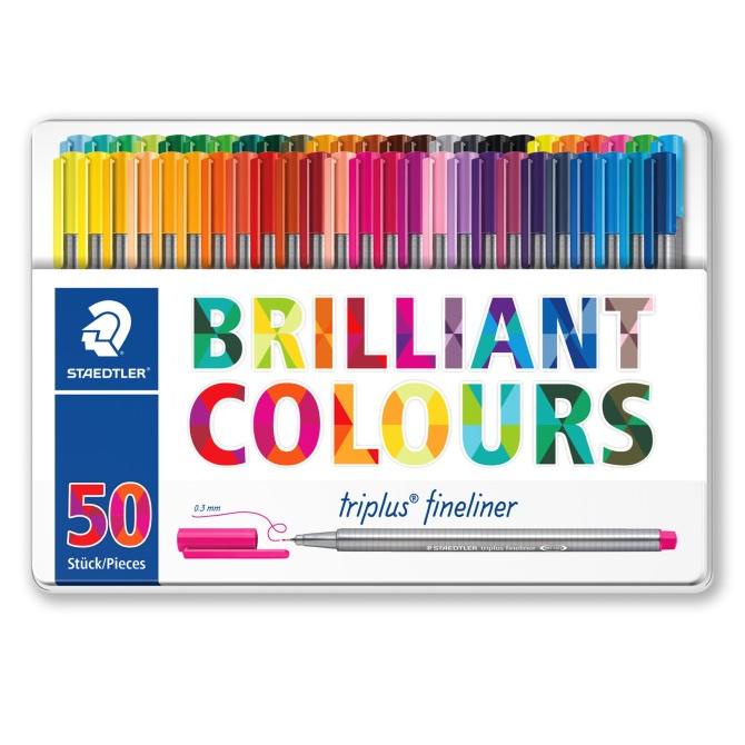 Jual Staedtler Triplus Fineliner 334 M50 - Set Pulpen Warna | Shopee ...