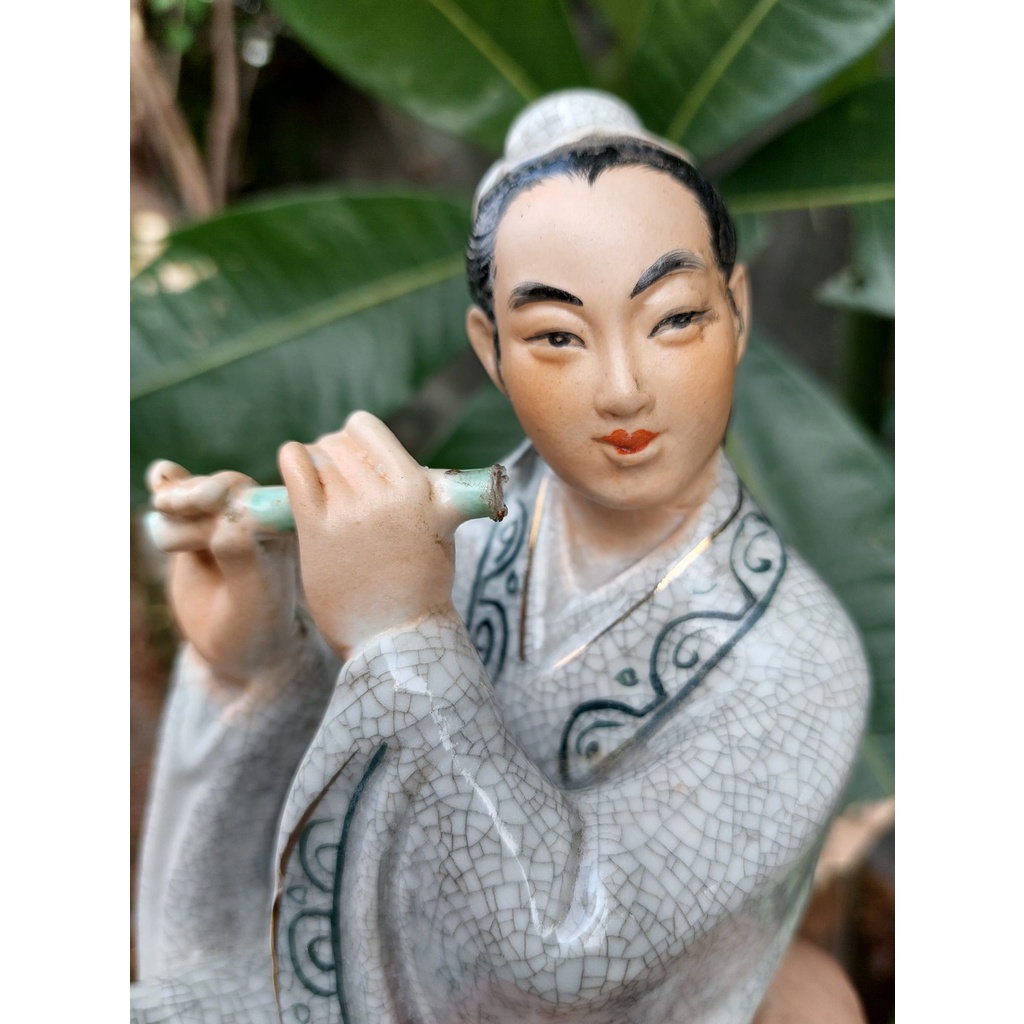Jual Patung Keramik Main Seruling | Shopee Indonesia
