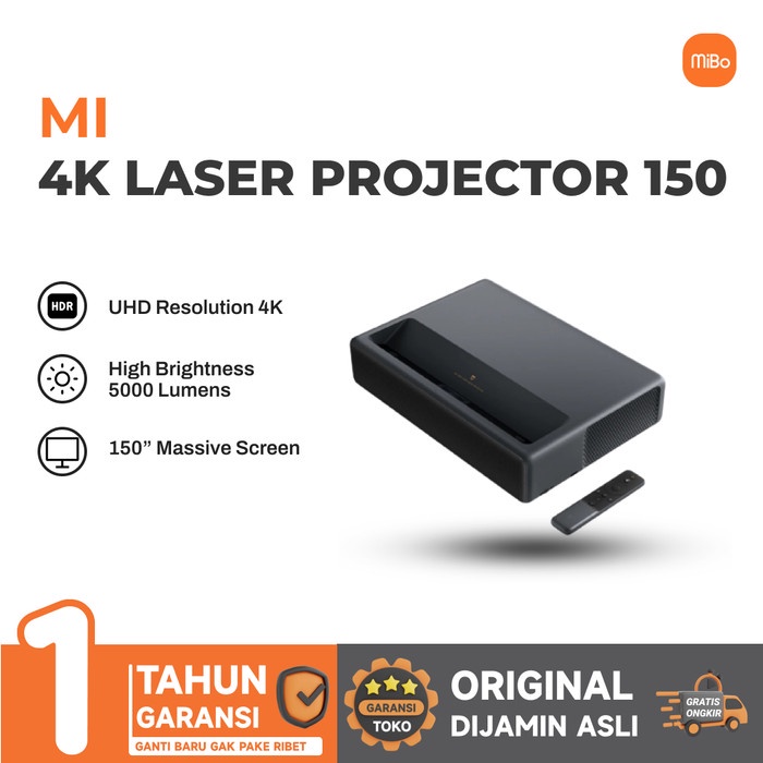 Jual Mi 4K Laser Projector 150" Global Version | Shopee Indonesia