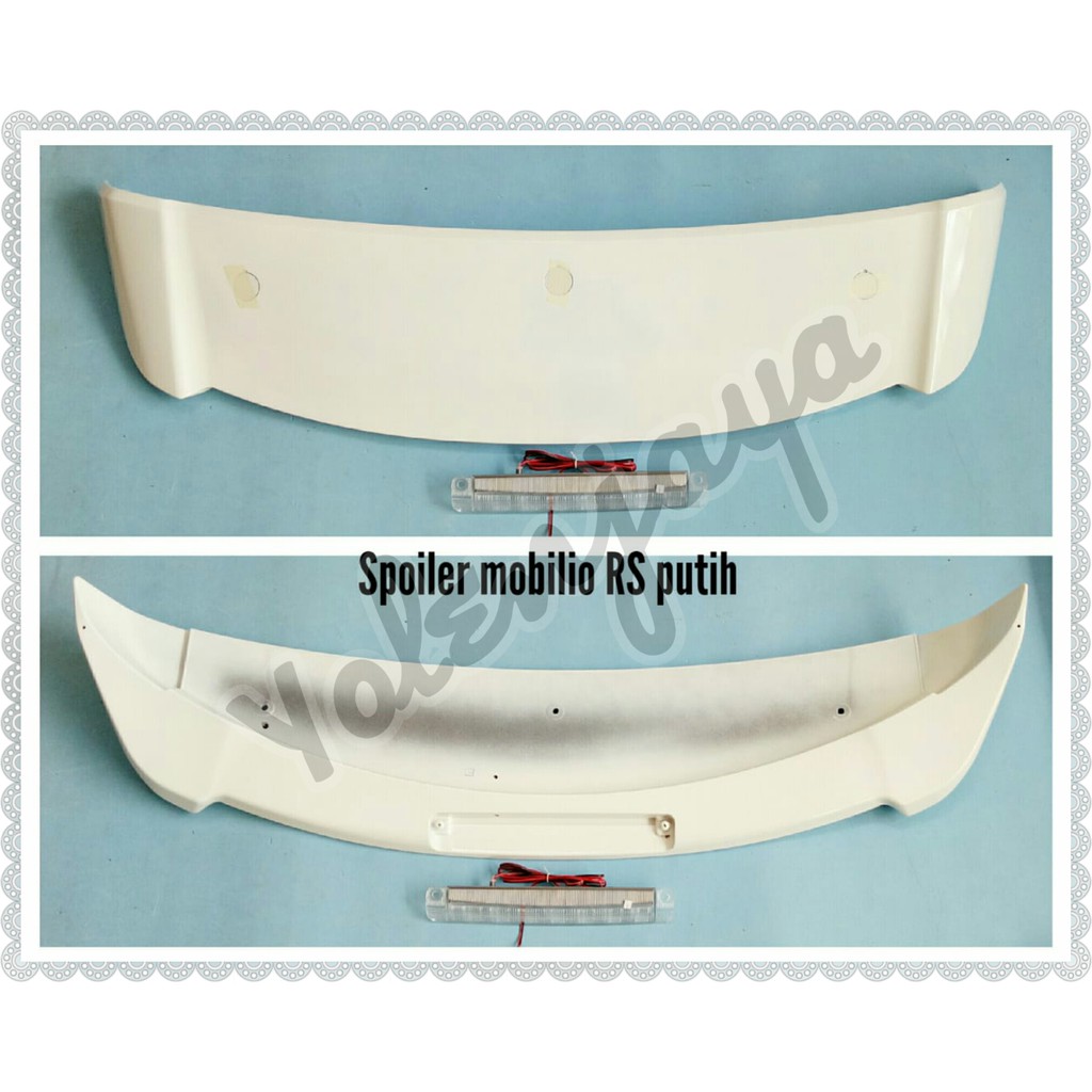Jual Spoiler Mobilio RS Putih | Shopee Indonesia