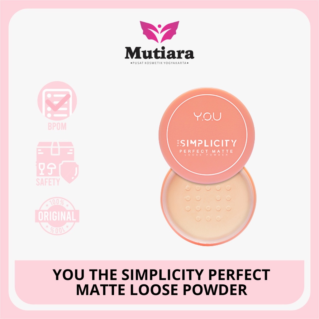 Jual YOU THE SIMPLICITY PERFECT MATTE LOOSE POWDER | Shopee Indonesia