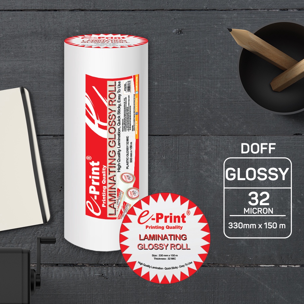 Jual Laminating e-Print Glossy roll | Shopee Indonesia