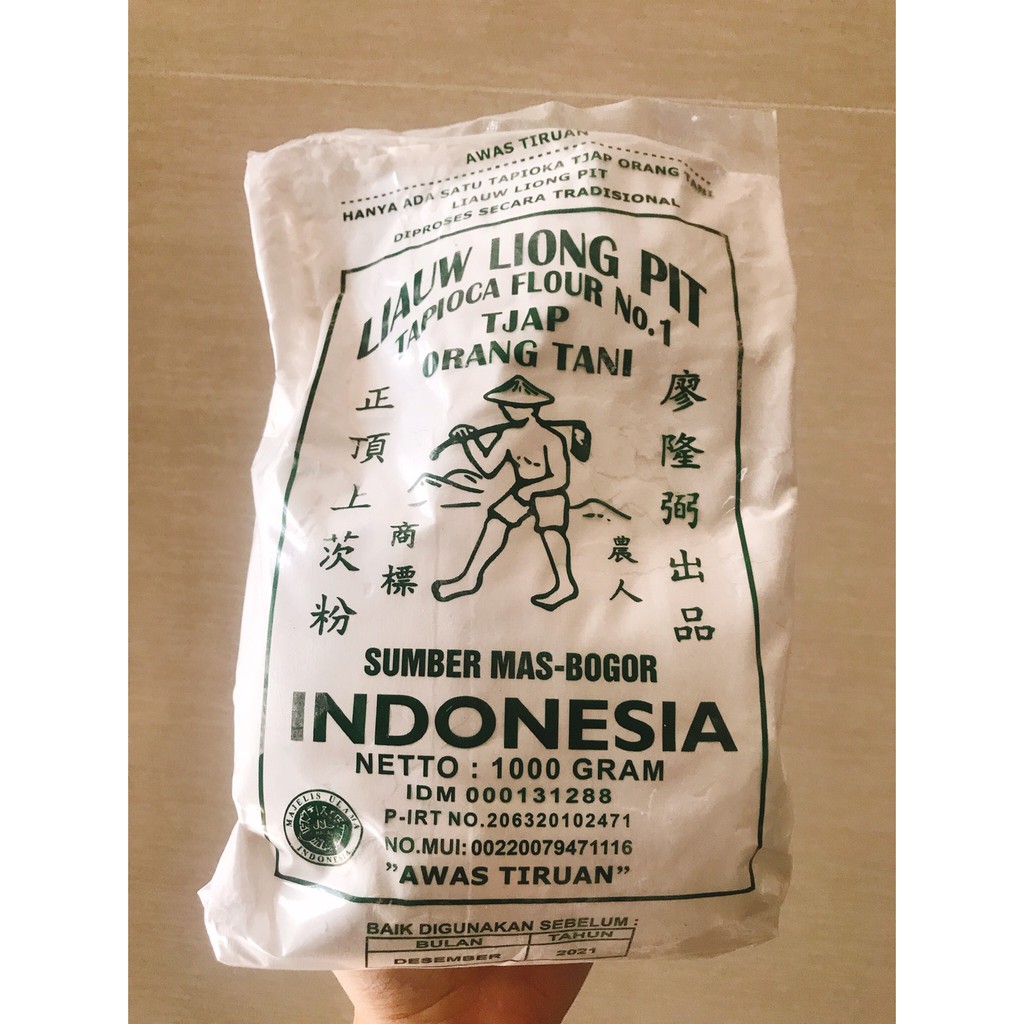 Jual Sagu Tani Liauw Liong Pit 1kg / Tepung Tapioka Sagu Orang Tani 1kg ...