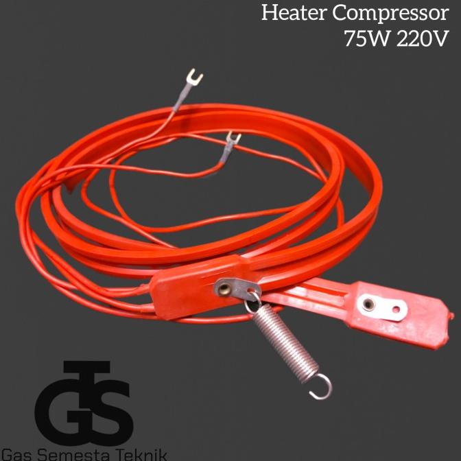 Jual HEATER COMPRESSOR 75W 220V | HEATER STRIP PIPE CONDITIONER ...