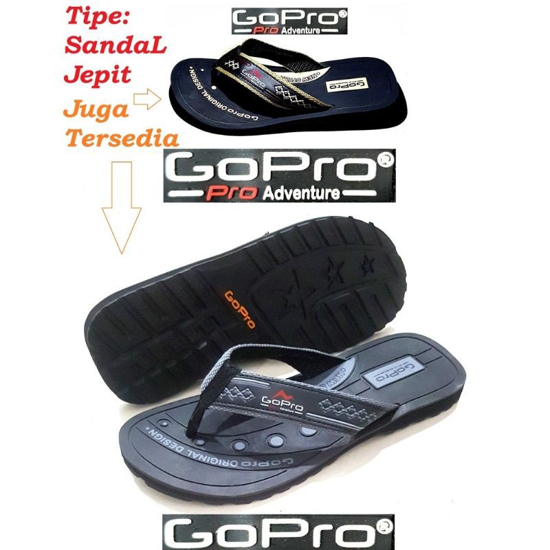 Jual GoPro SANDAL JEPIT Outdoor Pria SENDAL Jepit GUNUNG JEPIT | Shopee ...