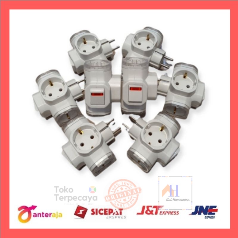Jual Krisbow Steker T-Arde 3 Arah Dengan Switch | Shopee Indonesia