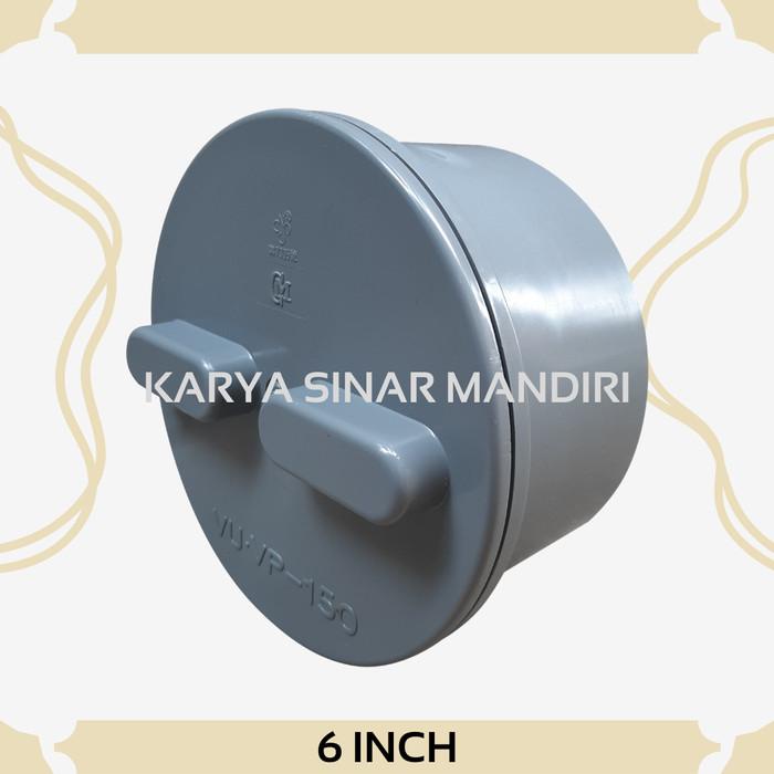 Jual Fitting Clean Out Co Pvc 6 Inch Aw | Shopee Indonesia