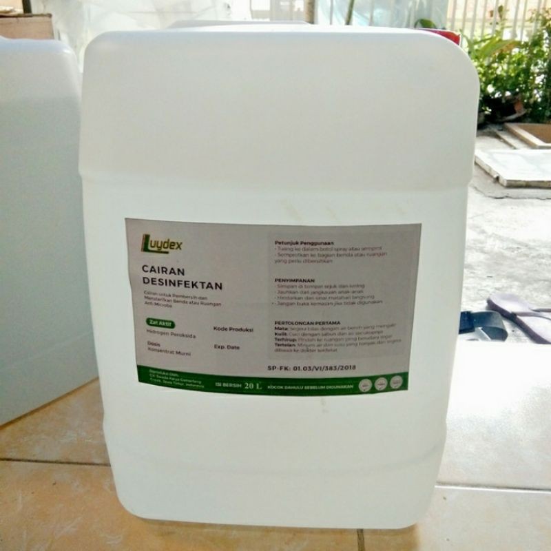 Jual Cairan desinfektan disinfektan 20 liter | Shopee Indonesia