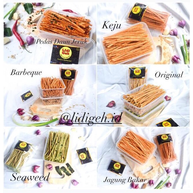 Jual MIE LIDI GEPENG PEDAS DAUN JERUK / ALL VARIAN, RASA MEWAH & HARGA ...