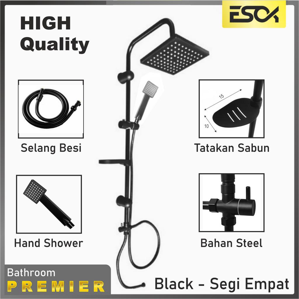 Jual Shower mandi satu SET - Shower Silver - Shower Full Set - Shower ...