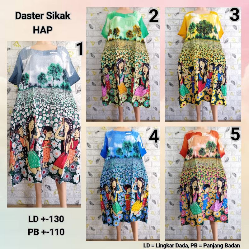 Jual Daster Sikak HAP LD 130 Bigsize Jumbo Adem BU TEJO TAMBU + SPD ...