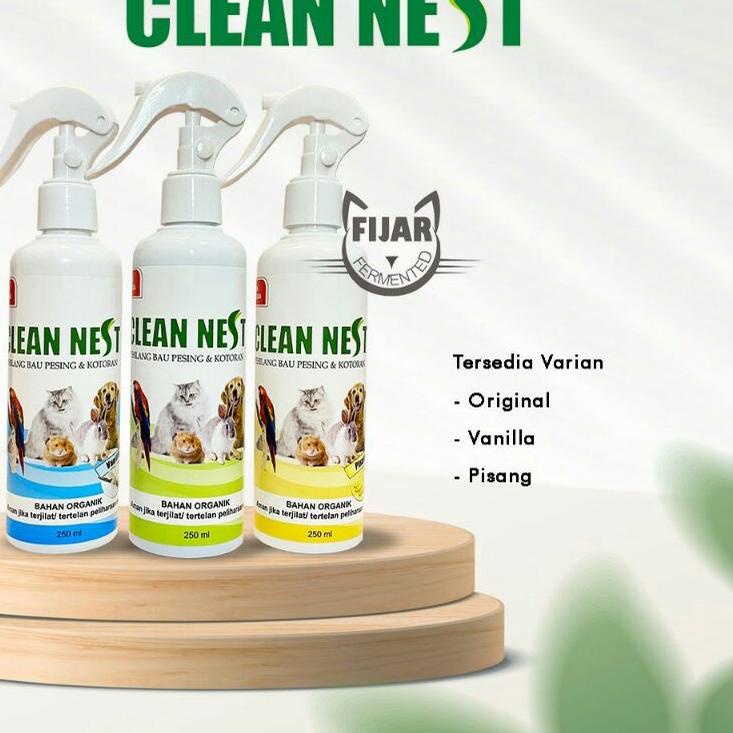 Jual ubav Clean Nest 250 ml penghilang bau pup dan pesing ibjb405 ...