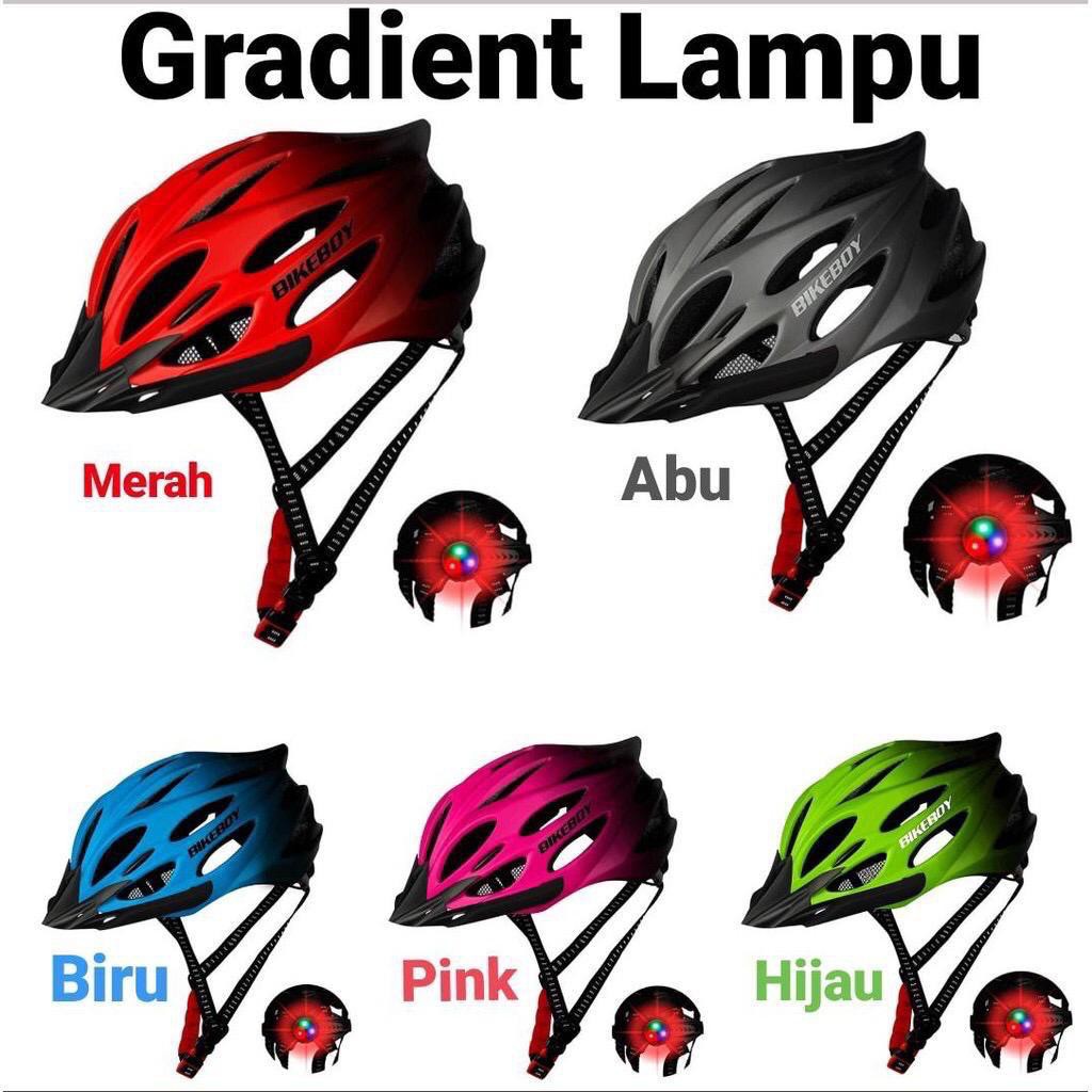 Jual Helm Sepeda Dewasa Bikeboy Gradiance MTB Roadbike Fixie Sepeda ...