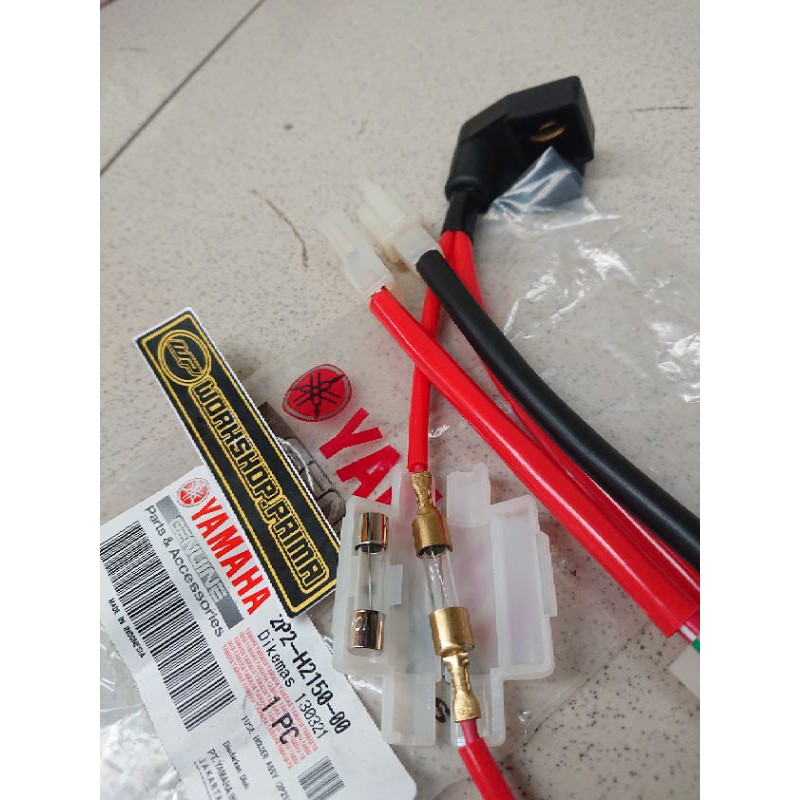 Jual kabel plus accu aki dinamo bandik bendik relay stater 2P2 jupiter ...