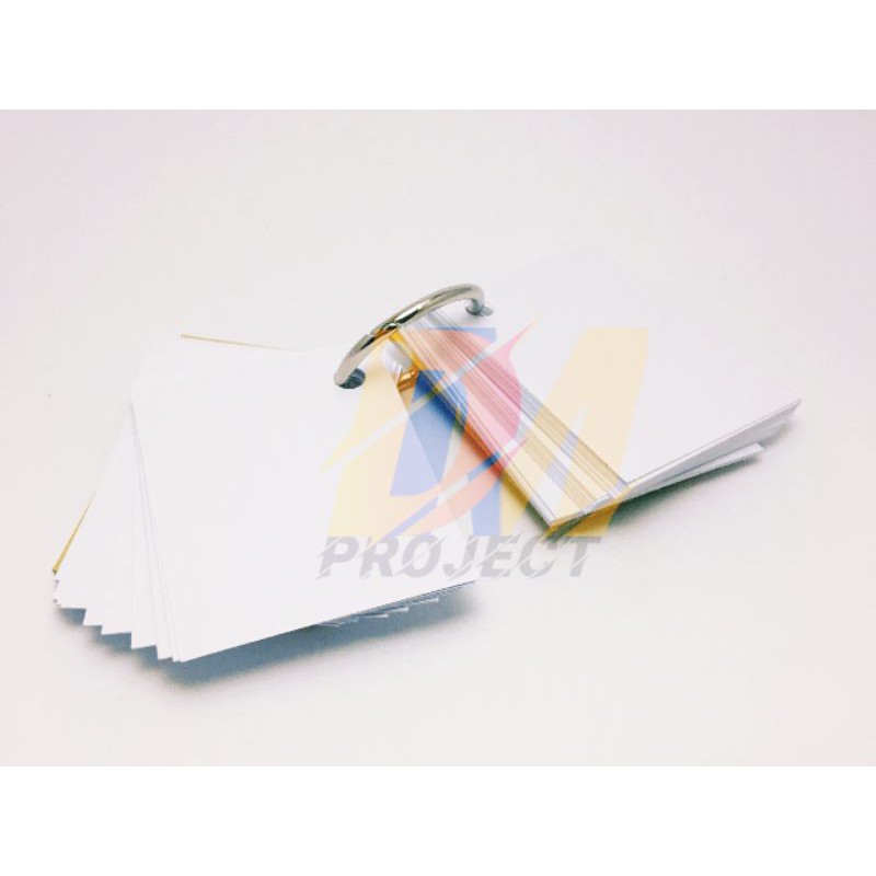 Jual Muji Word Card Memo Block Flash Card Kosong flash note | Shopee ...