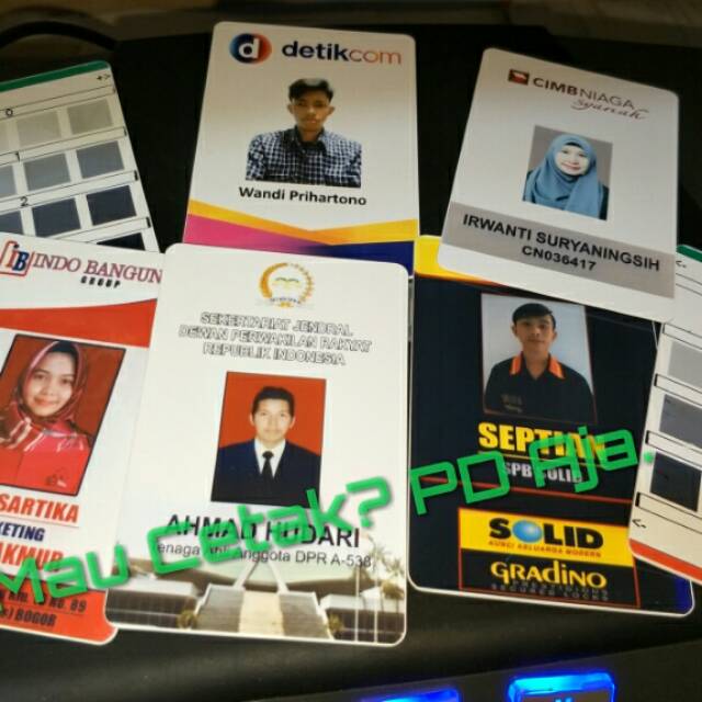 Jual Cetak ID Card Bisa Satuan Belum Punya Desain | Shopee Indonesia