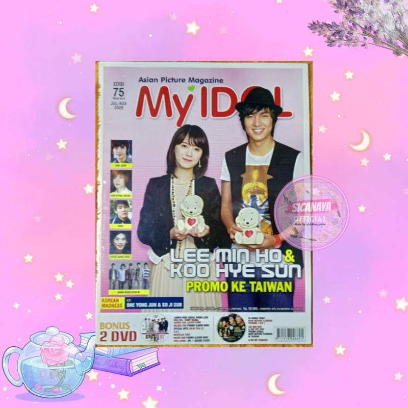 Jual MAJALAH MY IDOL EDISI 75 AGS 2009 - LEE MIN HOO - GOO HYE SUN ...