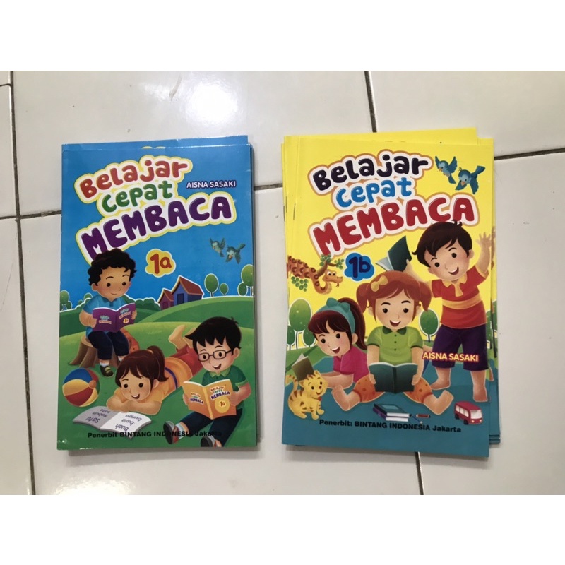Jual BUKU PINTAR BELAJAR CEPAT MEMBACA 1A 1B SD TK | Shopee Indonesia