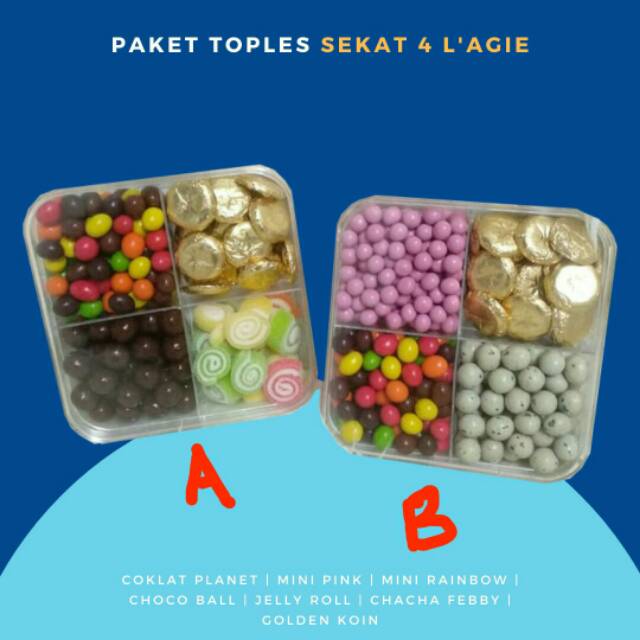 Jual Parsel coklat murah lebaran 4 sekat L'agie | Shopee Indonesia
